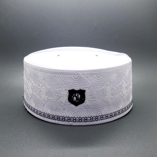 Jual Peci Putih Border Logo Assagofah | Shopee Indonesia