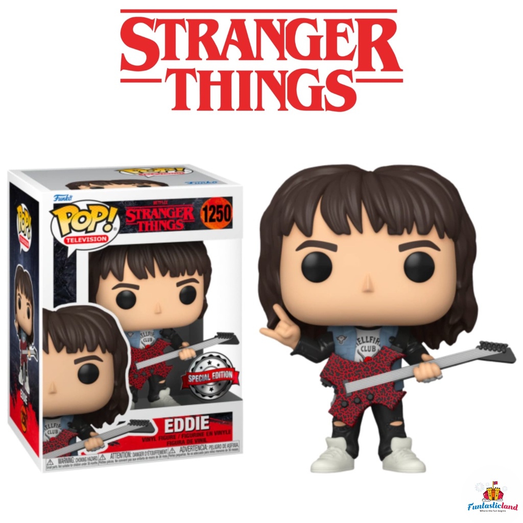 Jual Original Funko POP! Television Stranger Things Season 4 - Eddie Munson with Guitar ...