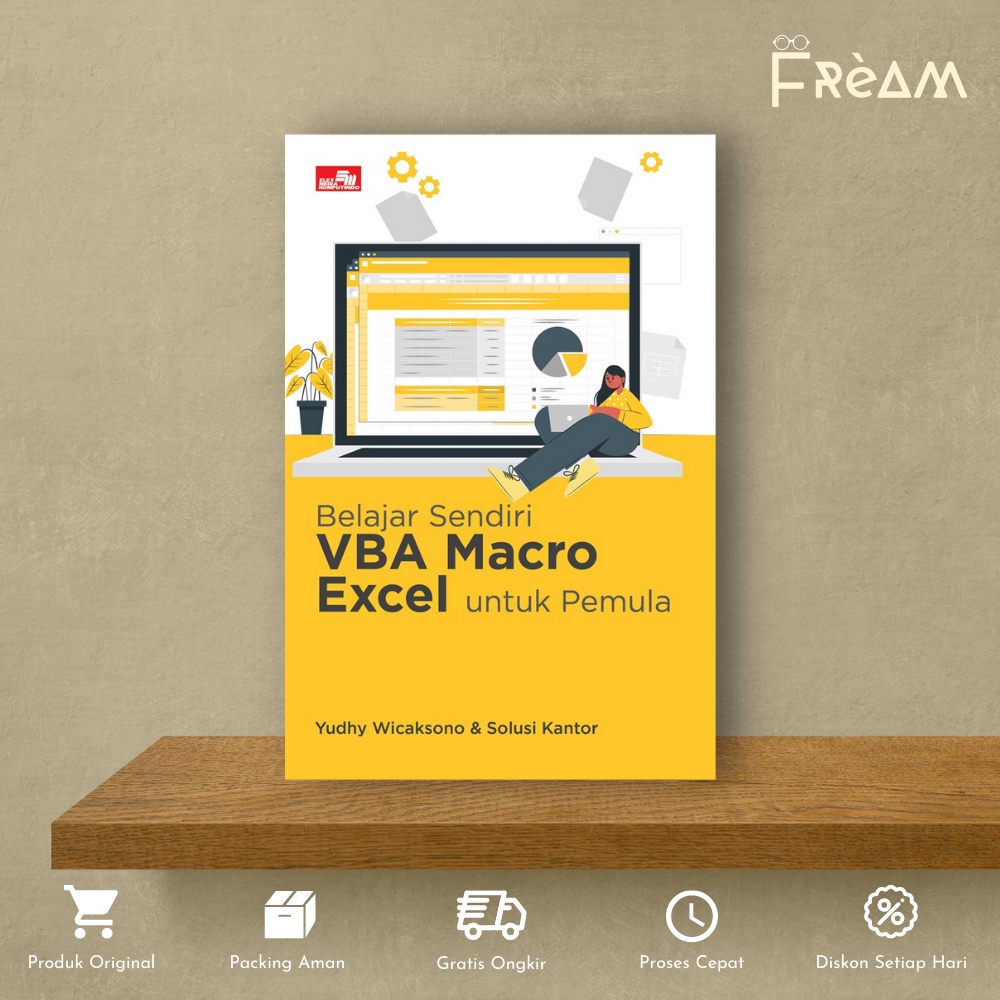 Jual Buku Komputer Belajar Sendiri Vba Macro Excel Untuk Pemula by ...