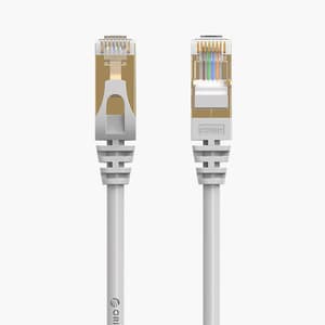 Jual Kabel Lan Orico 10m cat 7 shield 10Gbps 28awg copper Ethernet pug ...