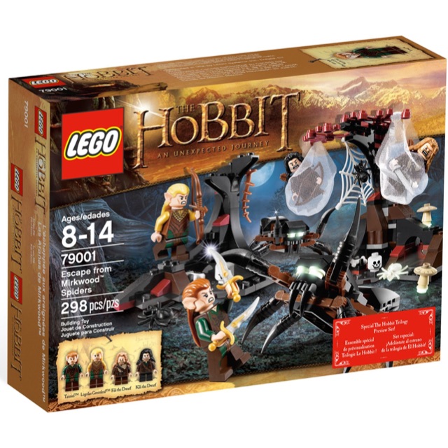 Jual LEGO 79001 THE HOBBIT Escape from Mirkwood Spiders | Shopee Indonesia