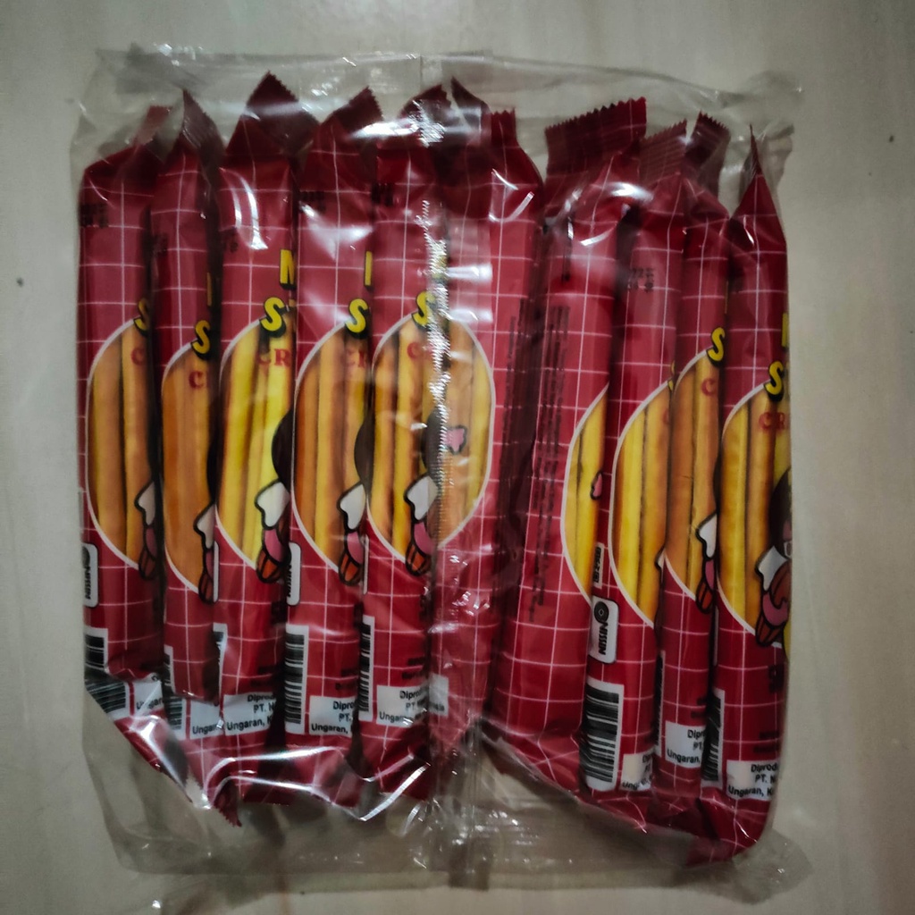 Jual Nissin Mini Stick Crackers Isi 10 pcs (1 pack) | Shopee Indonesia