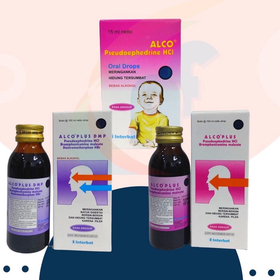 Jual ALCO PLUS/ALCO PLUS DMP/ALCO DROPS SIRUP/SYR | Shopee Indonesia