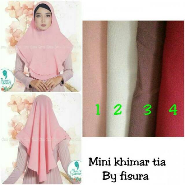 Jual salee Khimar mini tia | Shopee Indonesia