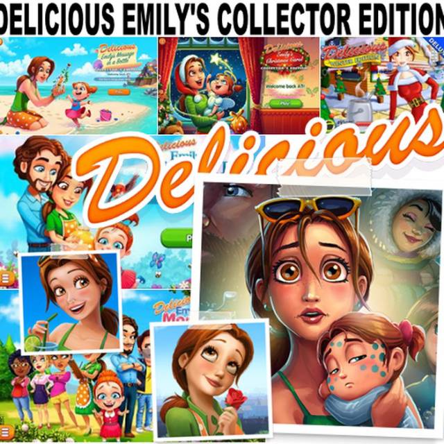 Jual Game Emily Collection dinner dash wedding dash hidden object ...
