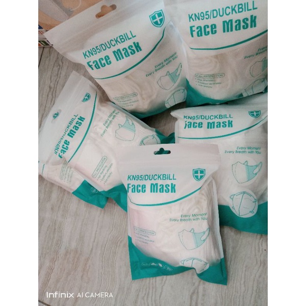 Jual Masker KN95 putih face mask / MASKER KN95 / MASKER KN 95 isi 10 ...