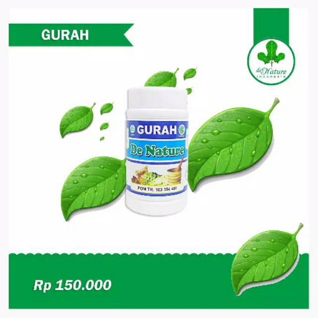 Jual Obat gurah suara gurah hidung gurah paru herbal de nature | Shopee ...
