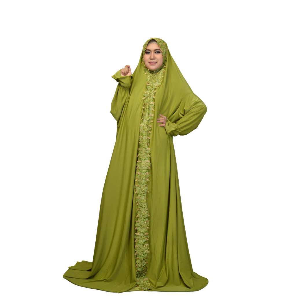 Jual MUKENAH RUKUH TELEKUNG PRAYER SET RUKOH MUKENA TERUSAN LAJURAN ...