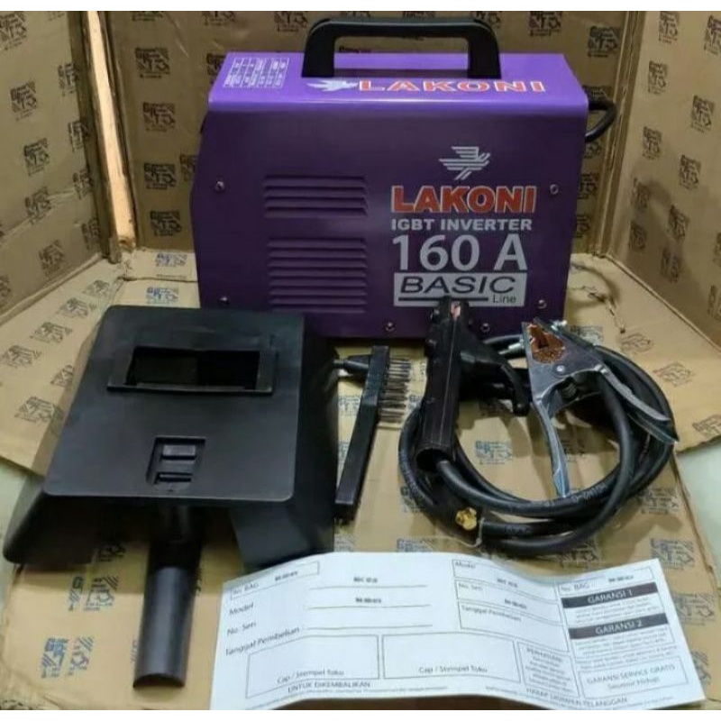 Jual Mesin Las Lakoni Basic 160 A 900 Watt Garansi mesin las MMA ...