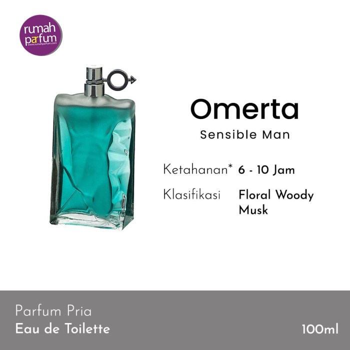 Jual Omerta Parfum Original Sensible Man 100 ML | Shopee Indonesia