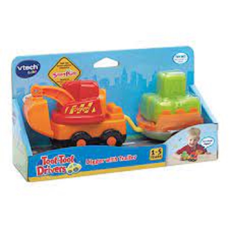 Jual Vtech Toot Toot Driver Off Roader & Trailer 164603 | Shopee Indonesia