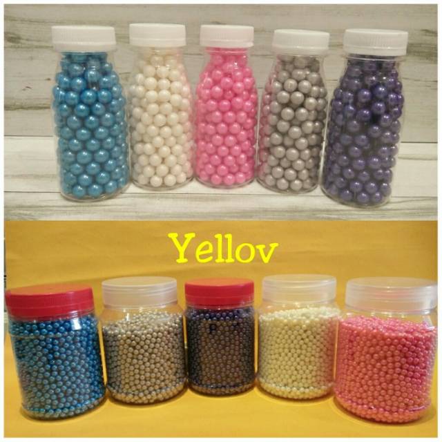 Jual Sprinkle Pearl Ball repack (70 gr) | Shopee Indonesia