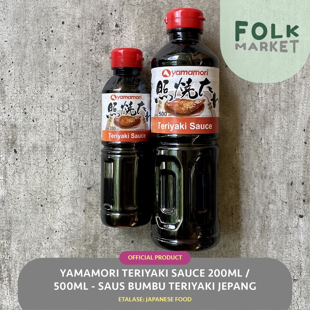 Jual YAMAMORI Teriyaki Tare Sauce 200ml / 500ml - Saus Teriyaki Jepang ...