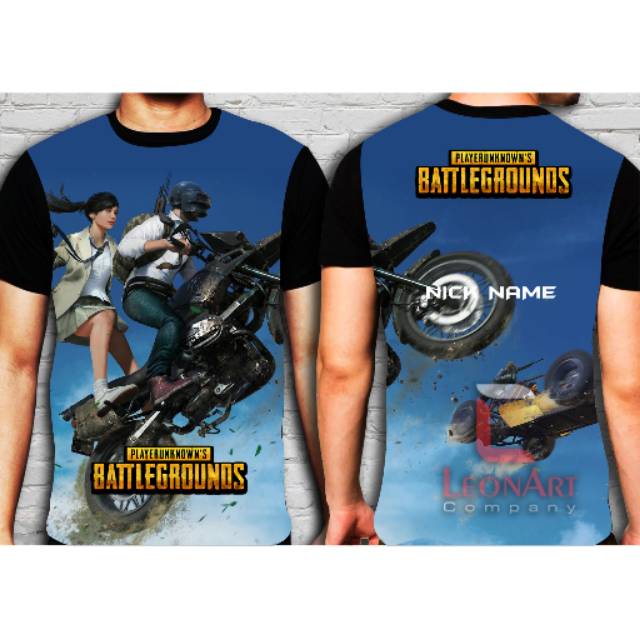 Jual PUBG 08 Clothes FREE add Nick - Baju Kaos Game PUBG Gaming ...