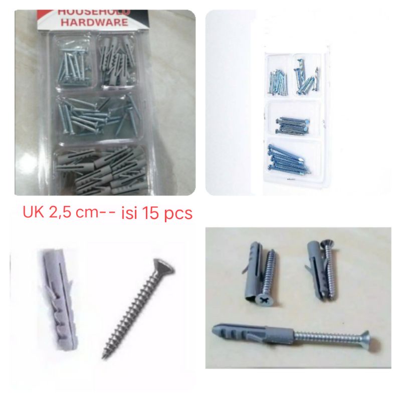 Jual PAKU PLISER / PAKU TEMBOK PLISER UK 2,5 CM | Shopee Indonesia