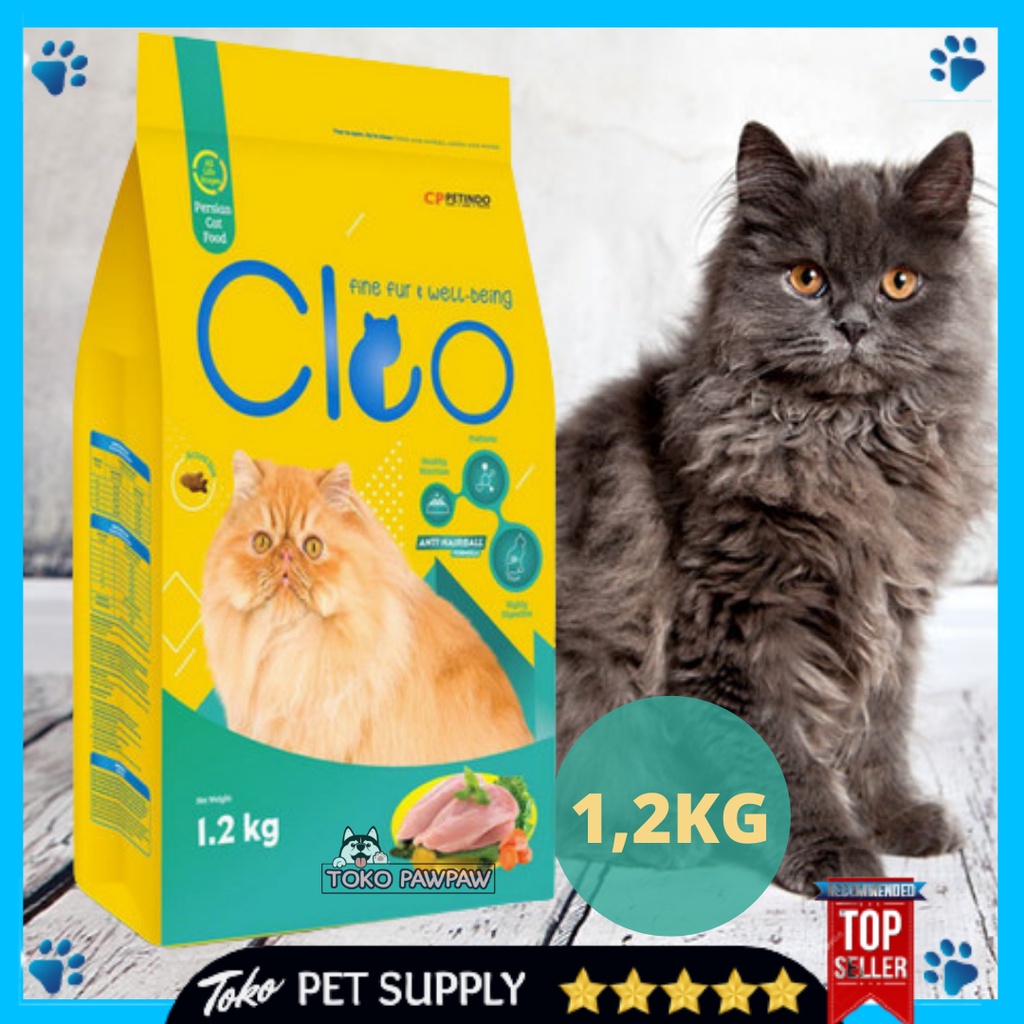 Jual Cleo Persia Chicken 1,2kg Cat Food 1kg Pakan Kucing 1kg Pakan ...