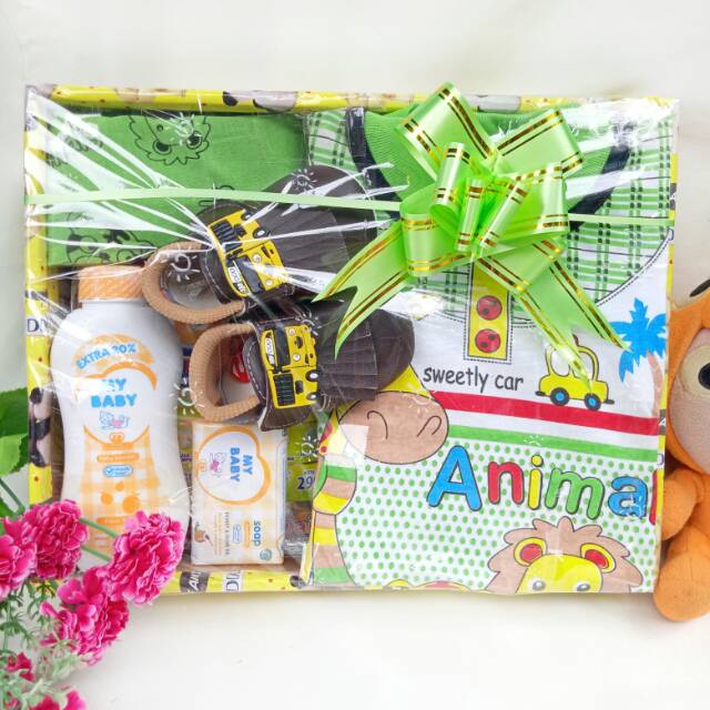 Jual Parcel bayi cowok/kado bayi murah/baby gift set free kartu ucapan ...