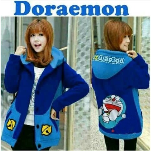 Jual Jaket Hoodie Doraemon Laugh Tertawa BARANG BERKUALITAS PALING KECE ...