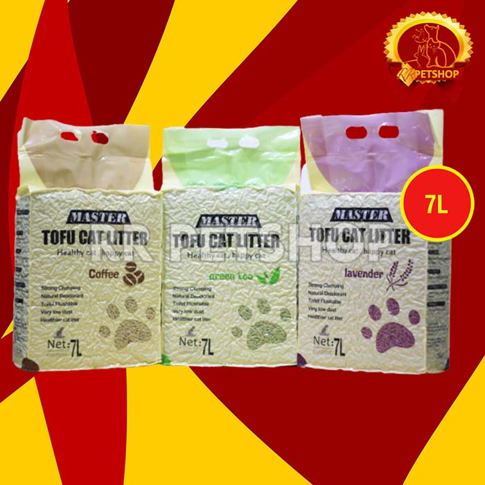 Jual Master Tofu Soya Cat Litter Pasir Gumpal Kucing 7 Litter | Shopee ...