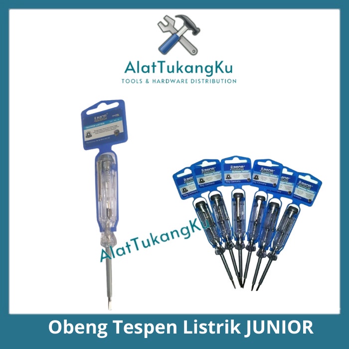 Jual Obeng Tespen Listrik JUNIOR/ Obeng Test Pen Tester listrik/ Obeng ...