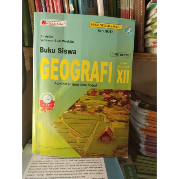 Jual buku siswa geografi/buku geografi kelas 12/XII/3 sma ma mediatama revisi | Shopee Indonesia