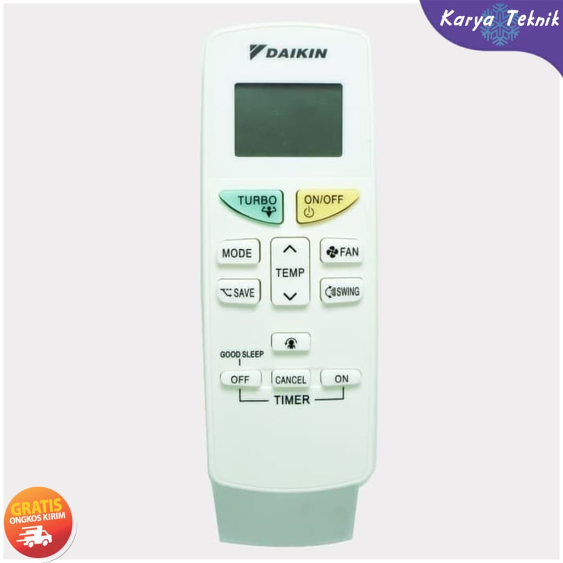 Jual REMOTE AC DAIKIN THAILAND TURBO FTNE FTN FTKC FTC FTKQ FTV ...