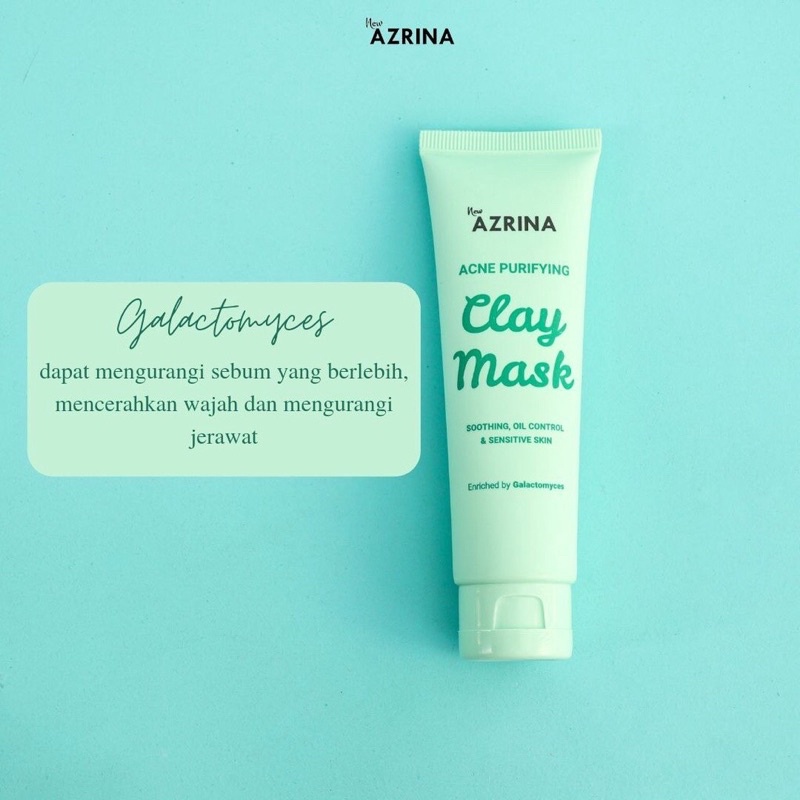 Jual Azrina Clay Mask Acne | Shopee Indonesia