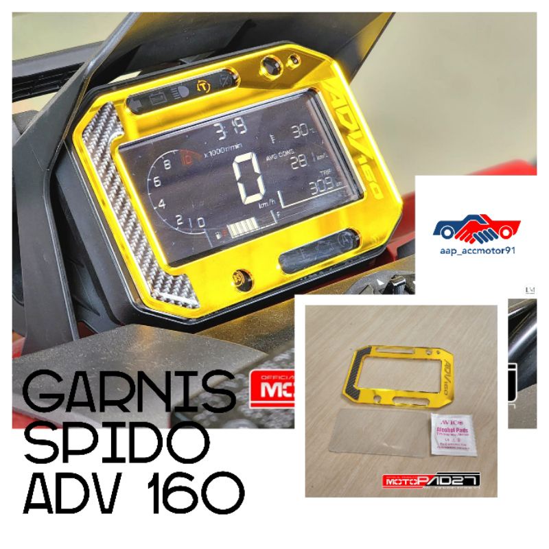 Jual garnis antigores spido speedometer NEW ADV 160 MOTOPAD27 | Shopee ...