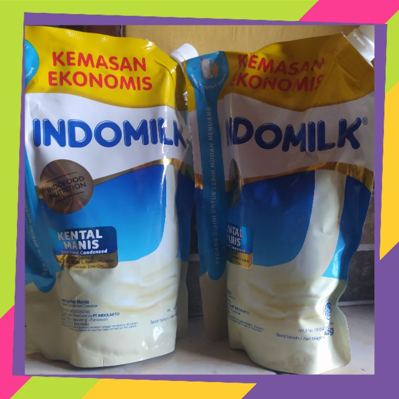 Jual SKM indomilk pouch 545g | Shopee Indonesia