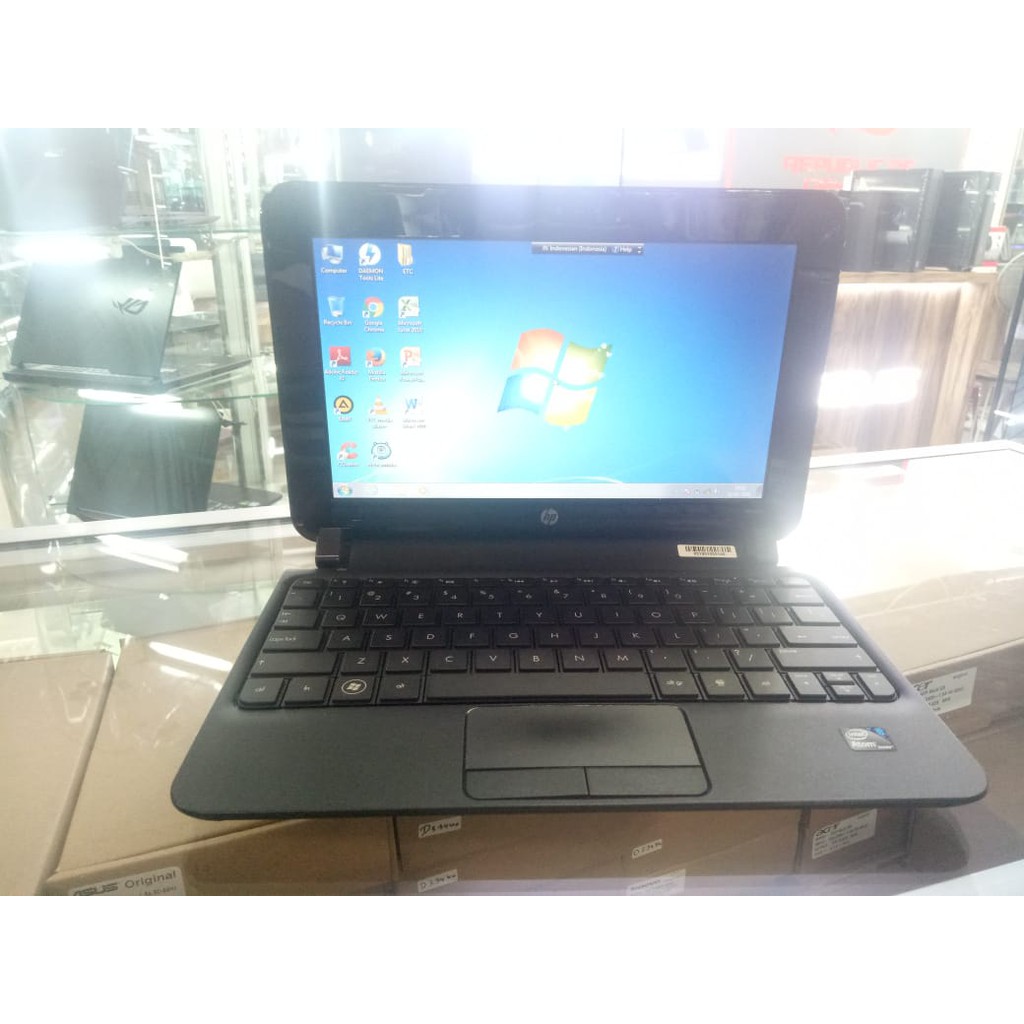 Jual NOTEBOOK SECOND HP Mini 110-3555TU SIAP PAKAI BAGUS MULUS | Shopee ...