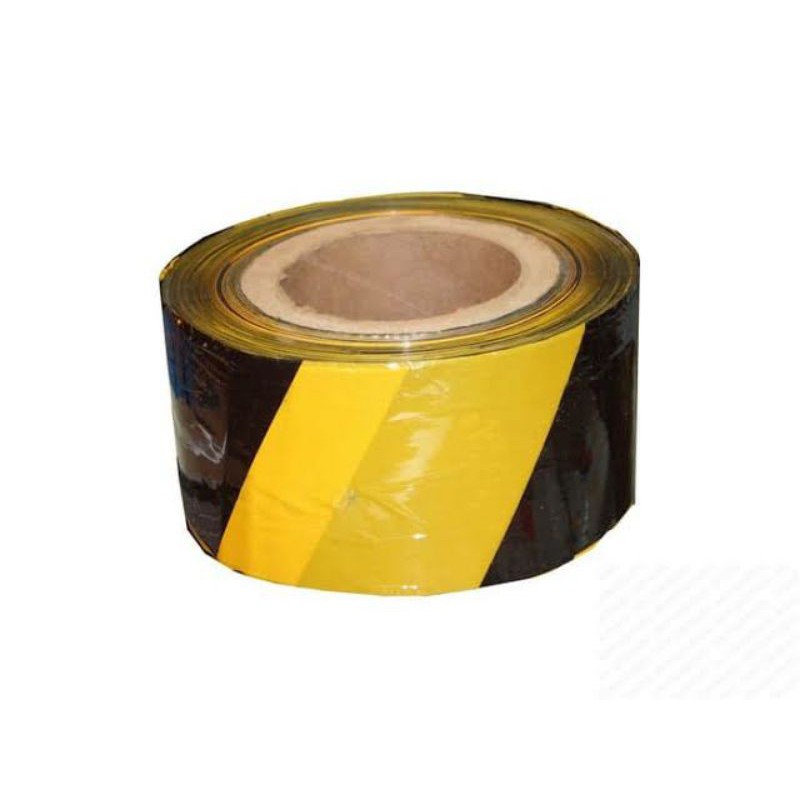 Jual Garis Pembatas Line Garis 3 x 300 Meter - Hitam Kuning | Shopee ...