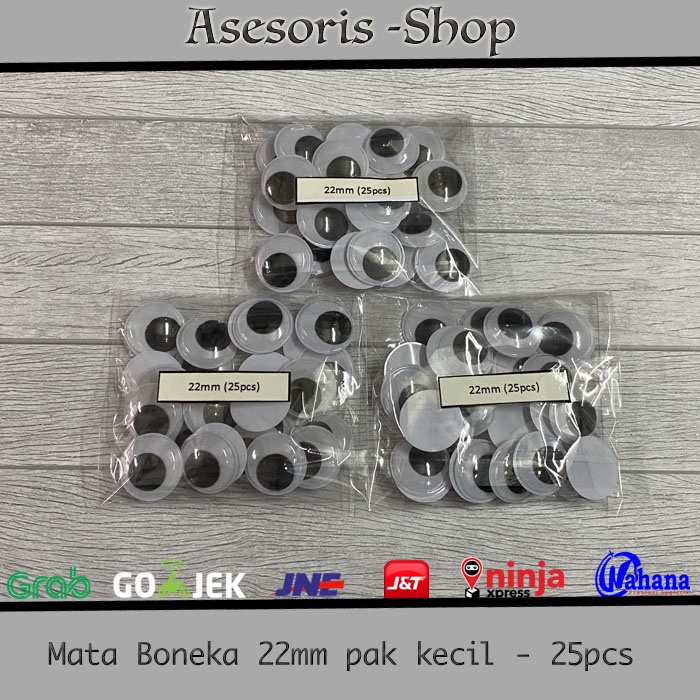 Jual Mata Boneka | Mata Goyang Pak KECIL | Mata Boneka berbagai Ukuran ...