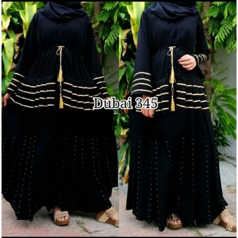 Jual ABAYA PITA KUR KUNING | Shopee Indonesia