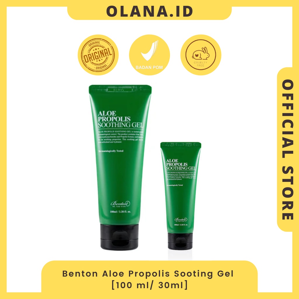 Jual [SHARE & FULLSIZE] BENTON Aloe Propolis Sooting Gel - Benton ...