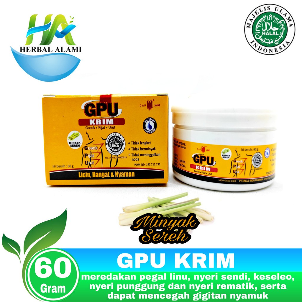 Jual GPU krim Cap Lang - GPU Cream | Shopee Indonesia