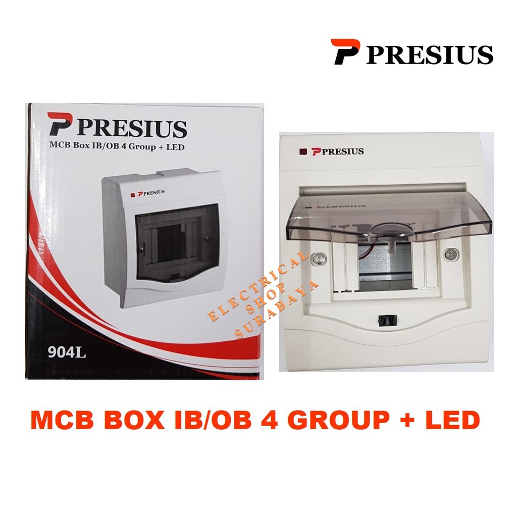 Jual PRESIUS BOX MCB 4 GRUP (904L) | Shopee Indonesia