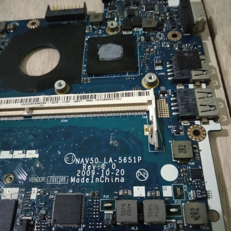 Jual motherboard mainboard Mobo Normal Laptop ACER ONE 532H | Shopee Indonesia