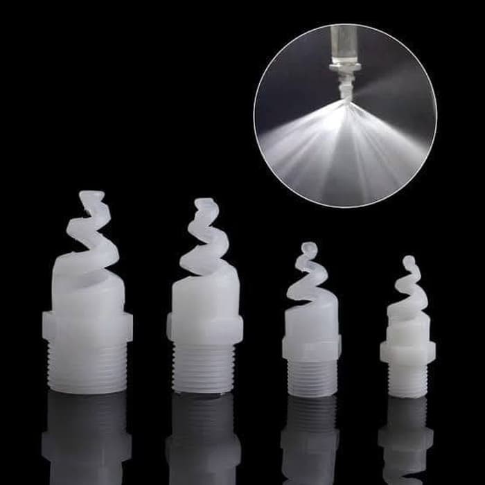 Jual Sprinkler Spiral Cone 1/4″, PP Plastik | Shopee Indonesia