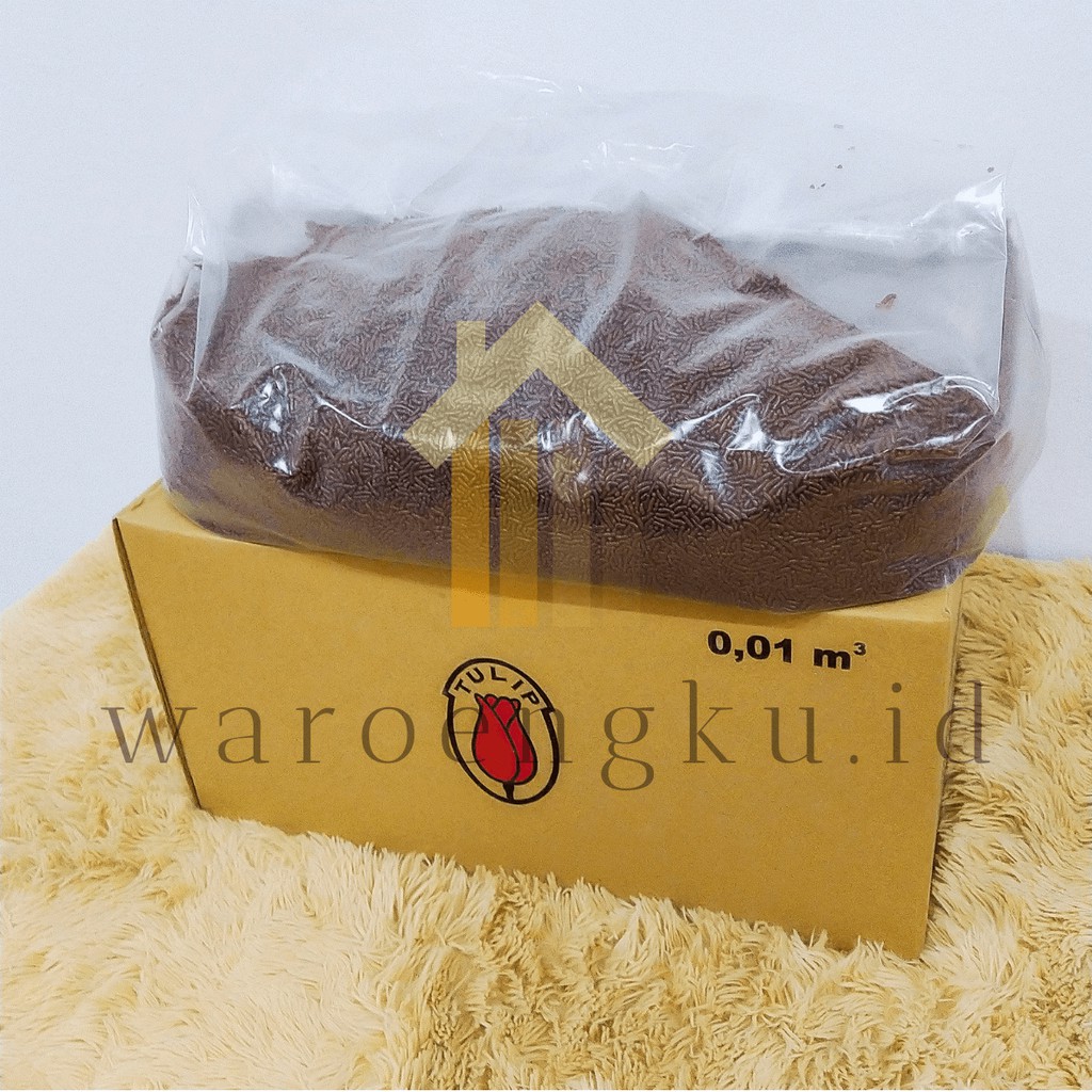 Jual MESES COKLAT TULIP/ Meises Coklat Chocolate Rice 500gr REPACK ...