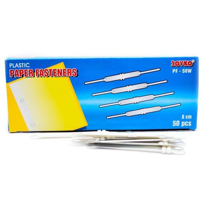 Jual PAPER FASTENER, ACCO PLASTIK, PENGIKAT KERTAS PF-50W JOYKO | Shopee Indonesia