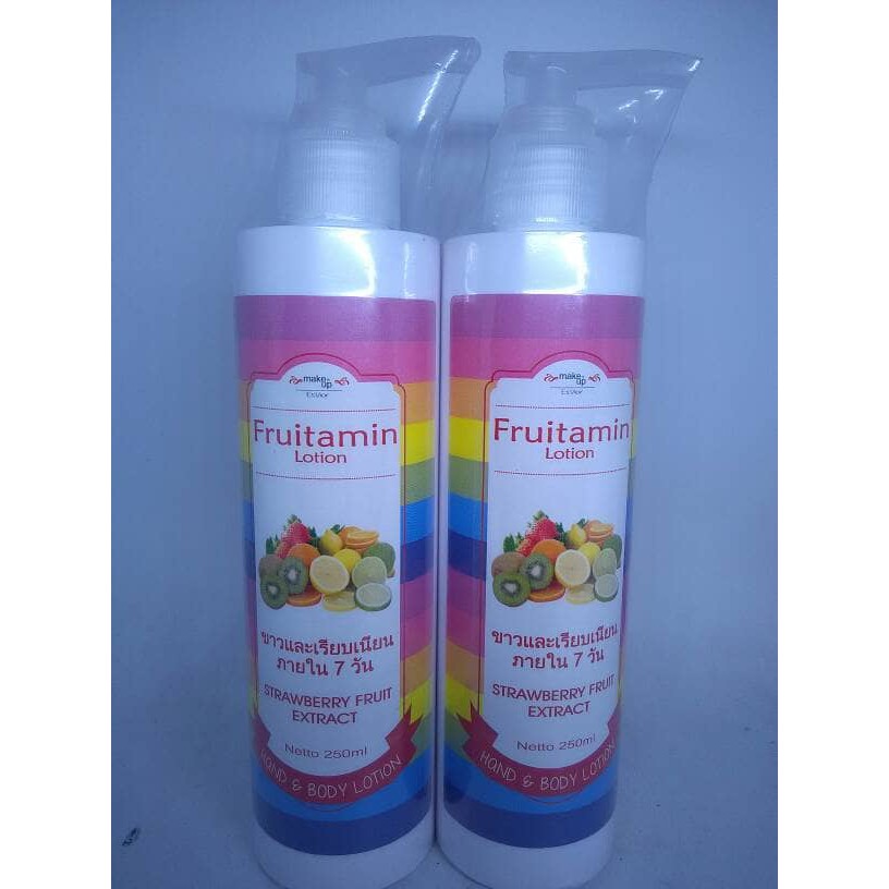 Jual Hand & Body Lotion - Fruitamin - BPOM | Shopee Indonesia