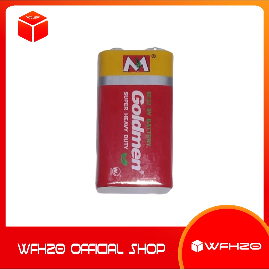 Jual Baterai Kotak 9V Heavy Duty Battery 9 Volt Baterai Petak 6F22 ...