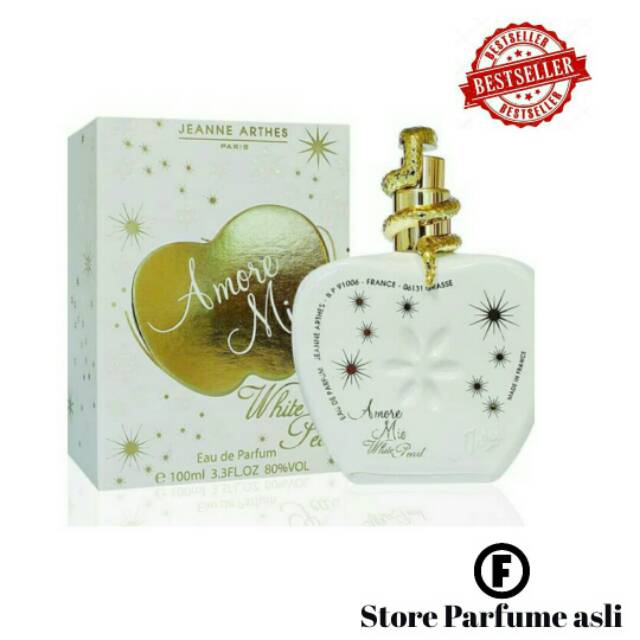 Jual Parfum original Jeanne Arthes Amore Mio White Pearl Parfum Wanita Edp 100ml | Shopee Indonesia