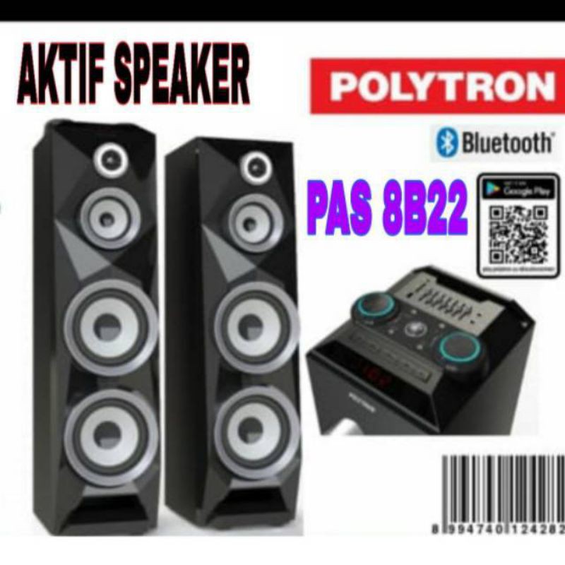 Jual speker aktif Polytron PAS 8B/BF22 bluetooth | Shopee Indonesia