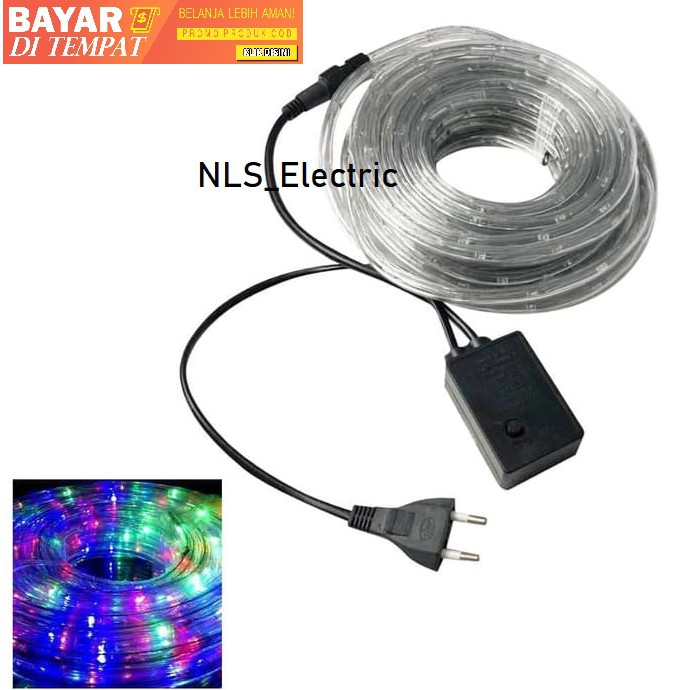 Jual Lampu LED selang / Rope Light / Dekorasi 10M 10 m meter RGB ...