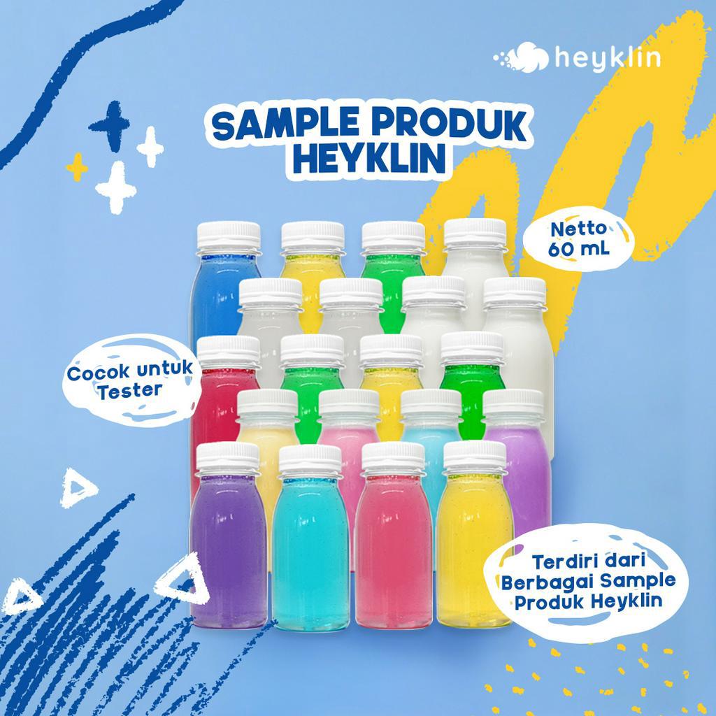 Jual Heyklin Sample Produk Kebersihan - Netto 60mL | Shopee Indonesia