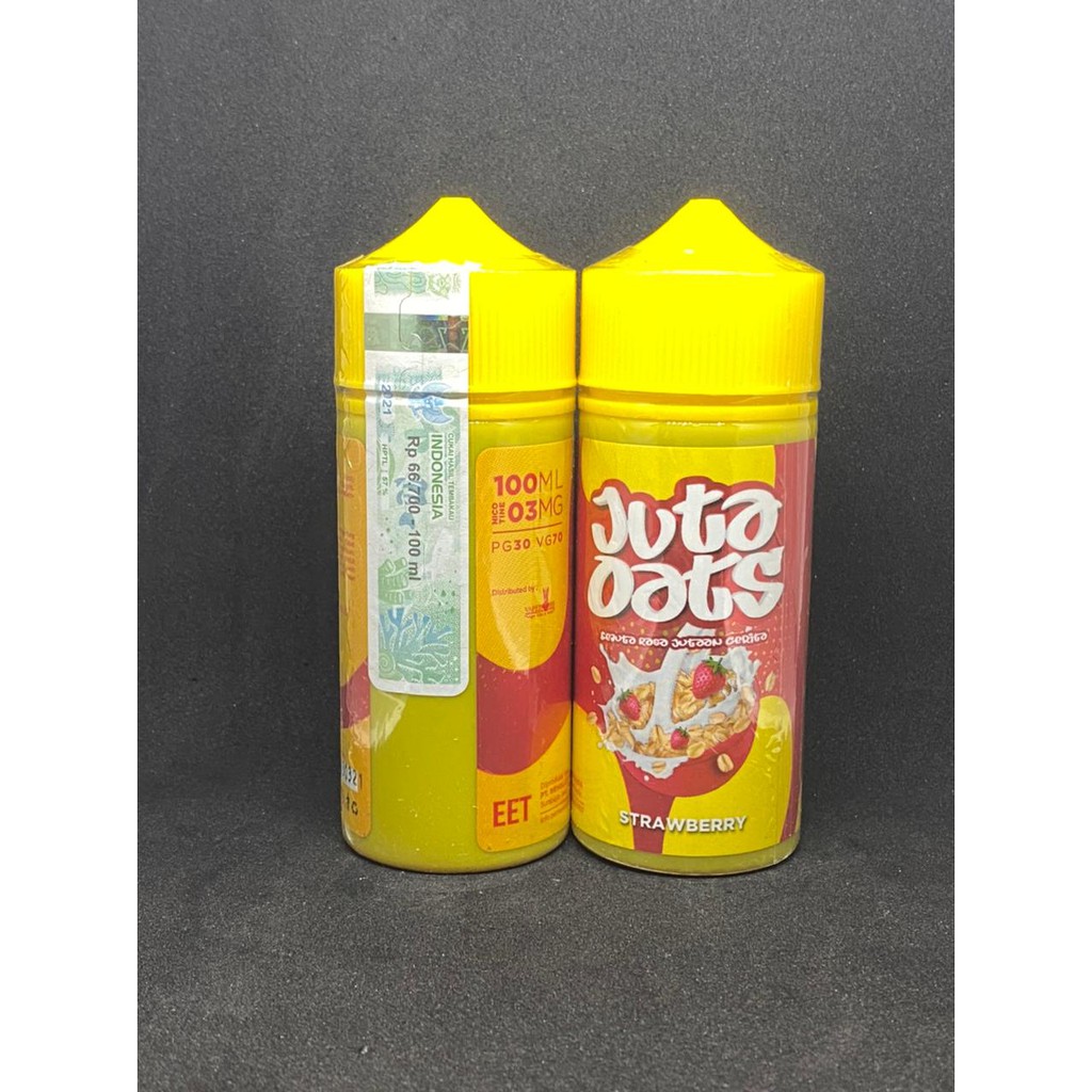 Jual Liquid Juta Oat Strawberry 3&7mg 100mL by RSR Brew x VapeBoss ...