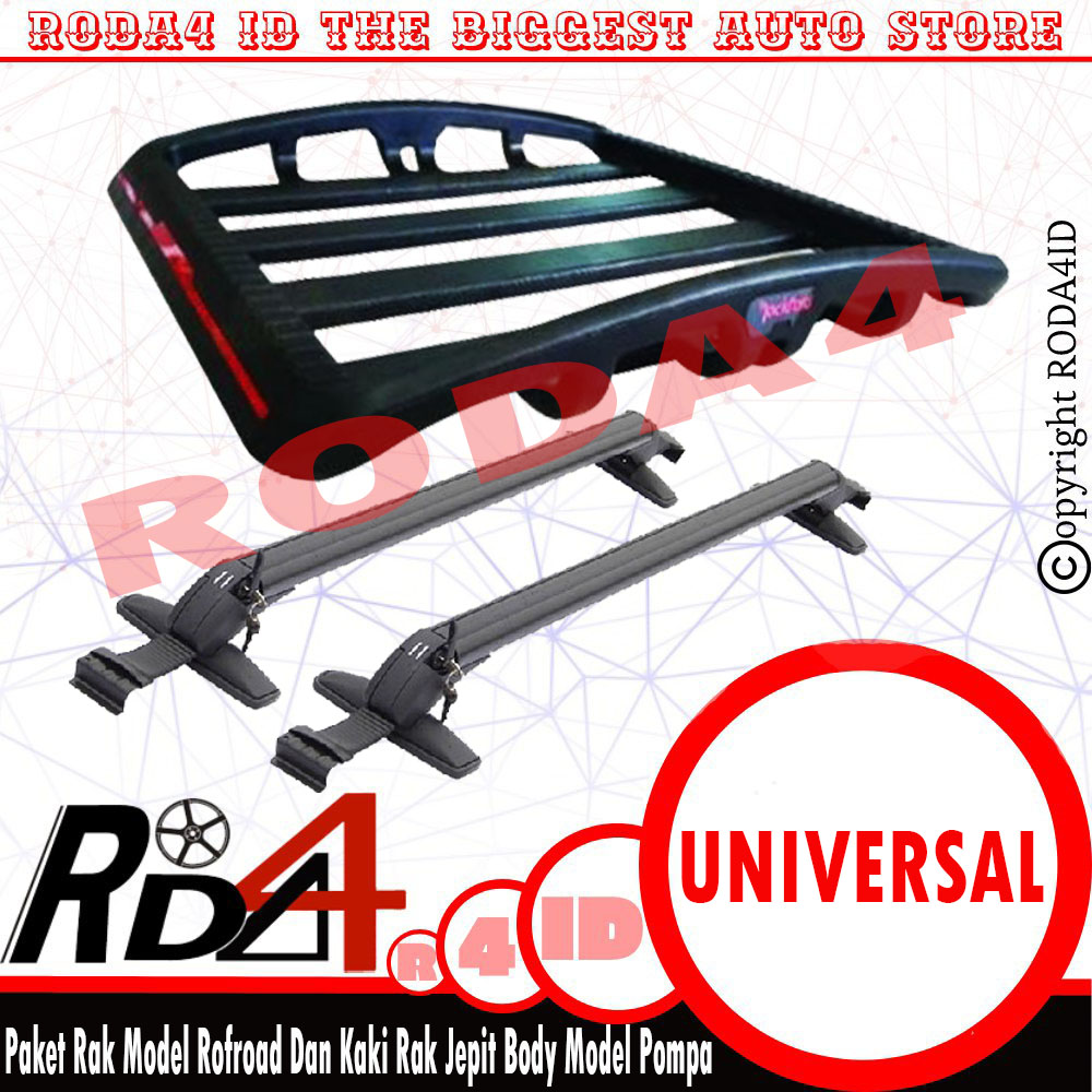 Jual Paket Rak Bagasi Atas Model Rockfroad dan Kaki Rak Jepit Body ...