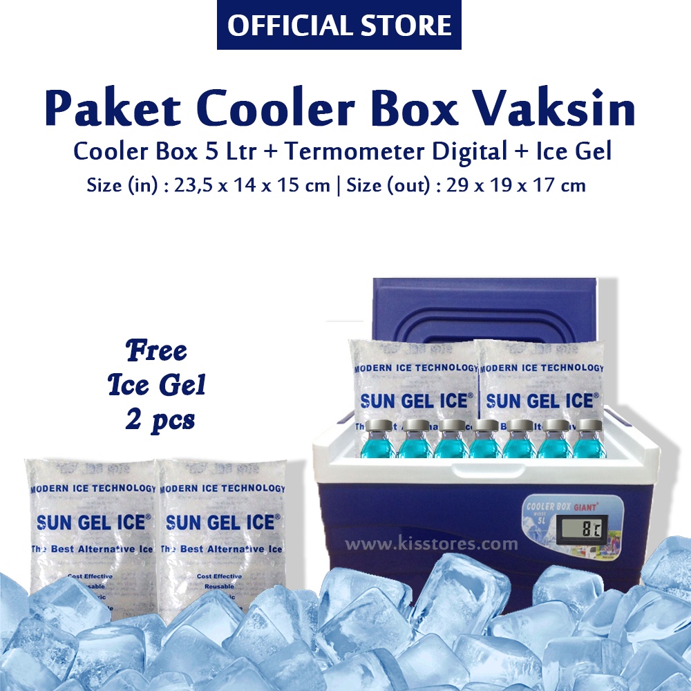 Jual Cooler Box Vaccine Carrier Box GIANT Cool Box Vaksin Carier Ice ...
