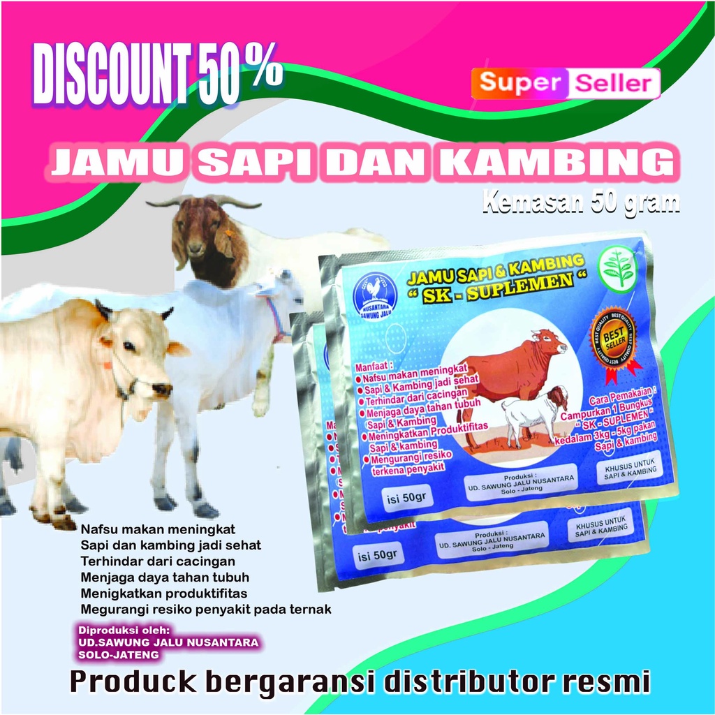 Jual SK-SUPLEMEN-JAMU SAPI & KAMBING-PENGGEMUK SAPI-PENGGEMUK KAMBING ...